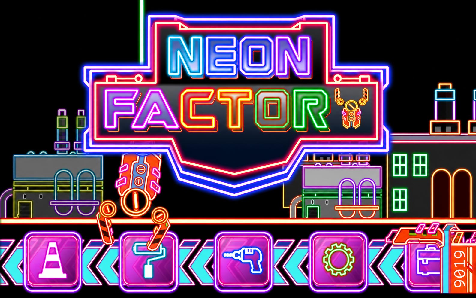 Neon Factory 🕹️ Graj za darmo na Play123